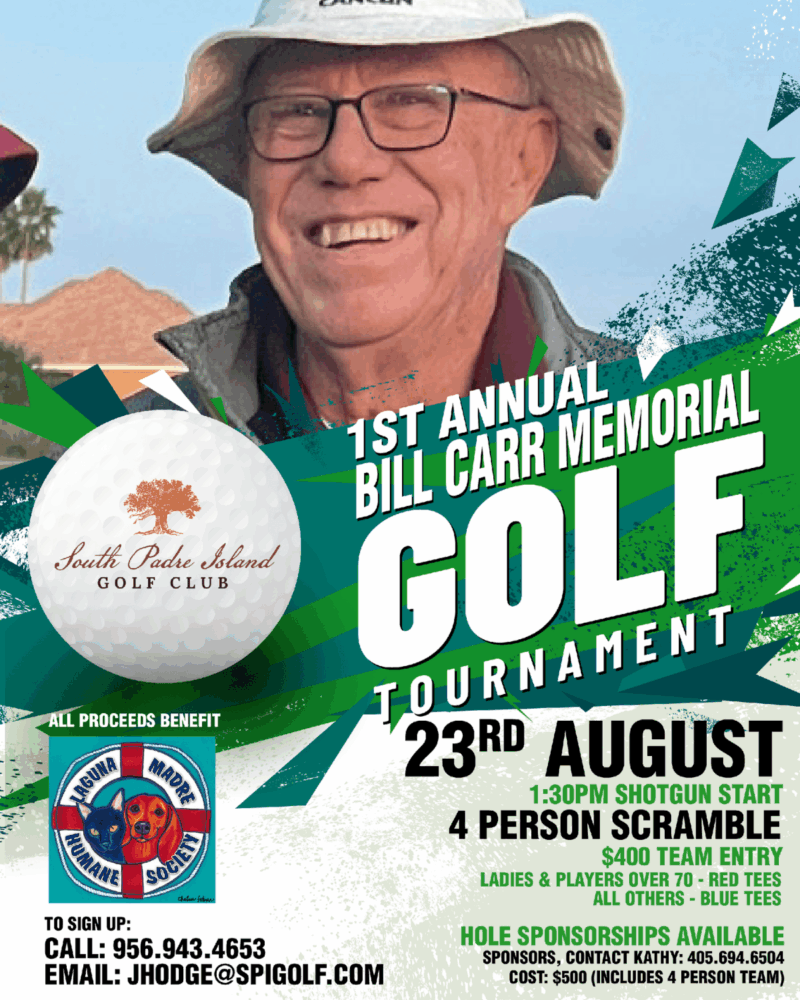 1st Annual Bill Carr Memorial Tournament | South Padre Island Golf Club